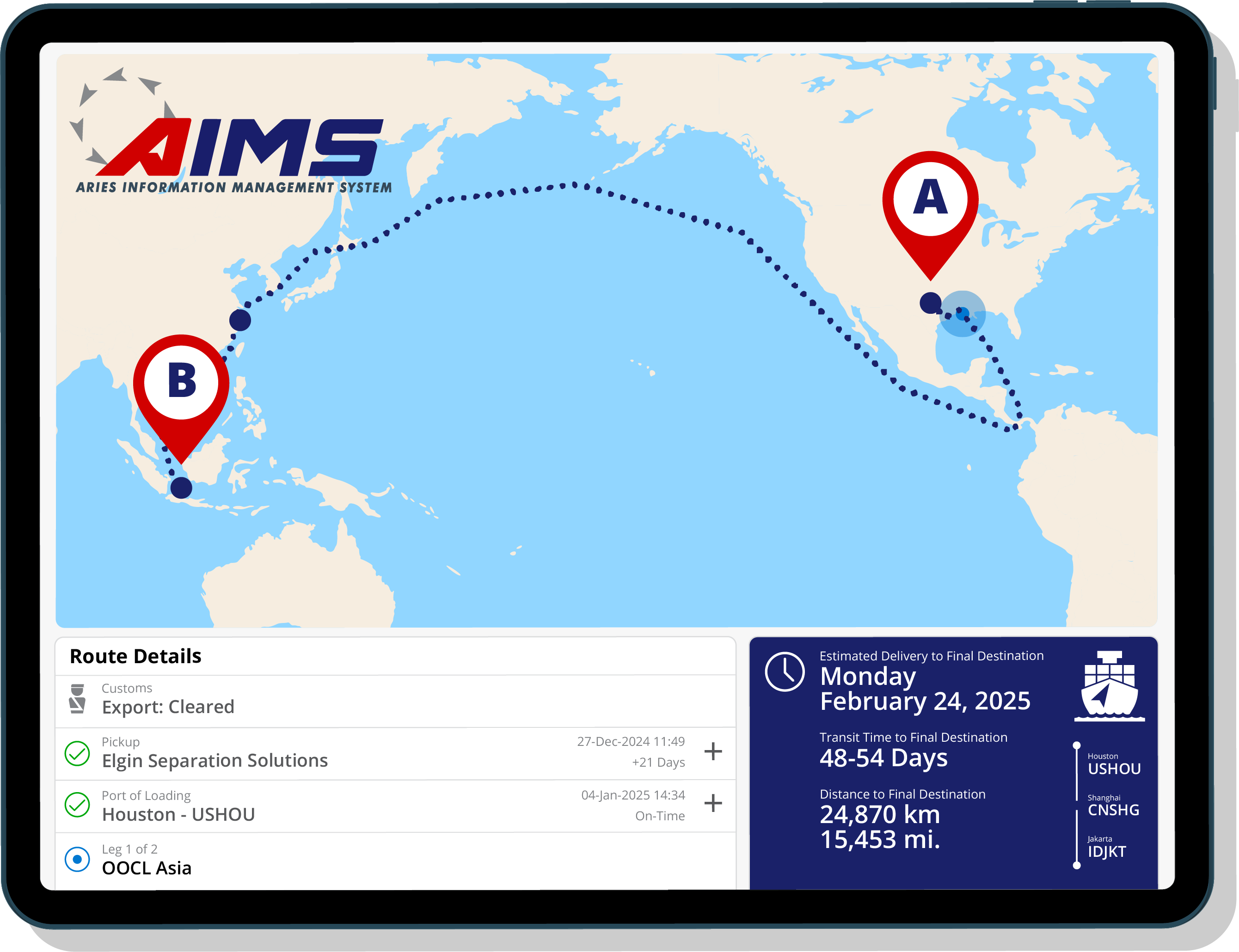 AIMS - Aries Information Management System | Aries Worldwide Logistics